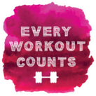 Every Workout Counts Sticker