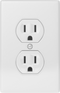 Fake Electric Socket Sticker
