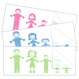 Unique Family Stickers – Customize & Choose from Dozens of Options