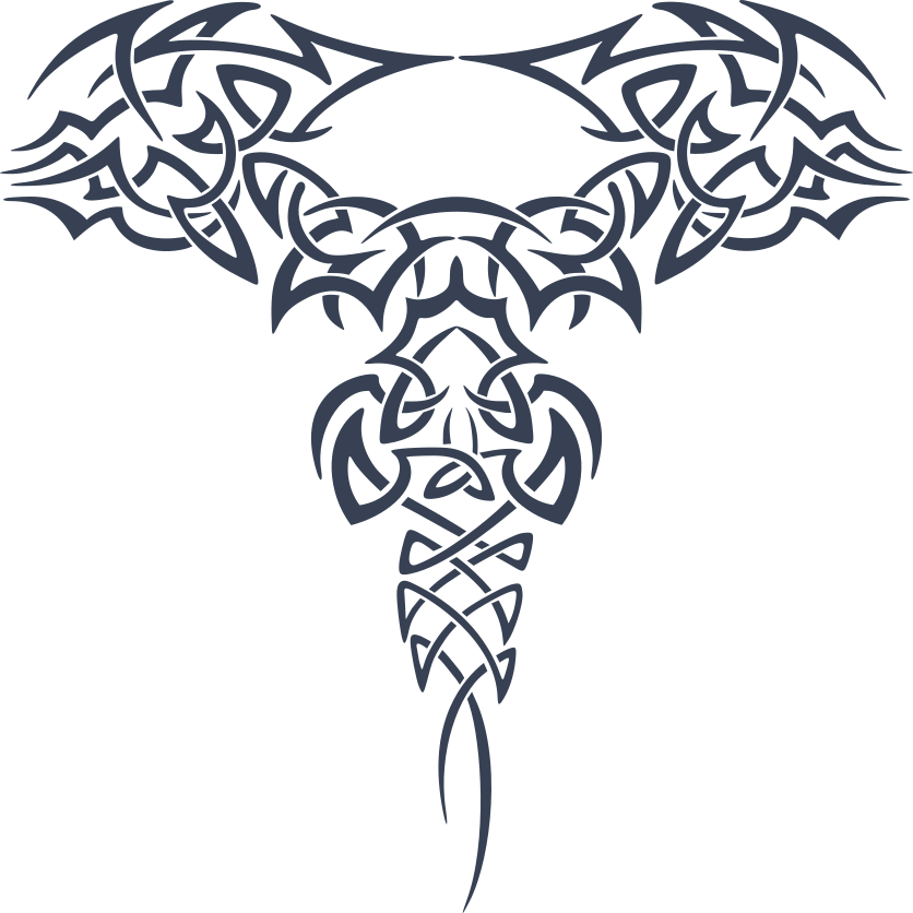 Fancy Tribal Design Sticker - 50+ Colors!