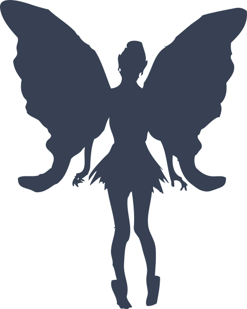 Fascinating Fairy Sticker - 50+ Colors!