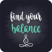 Find Your Balance Sticker