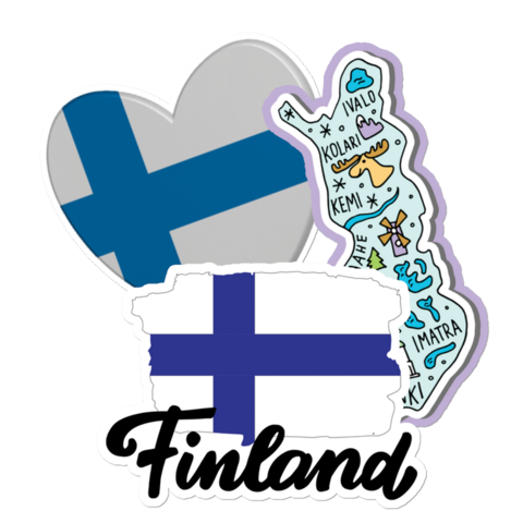 Finland Stickers