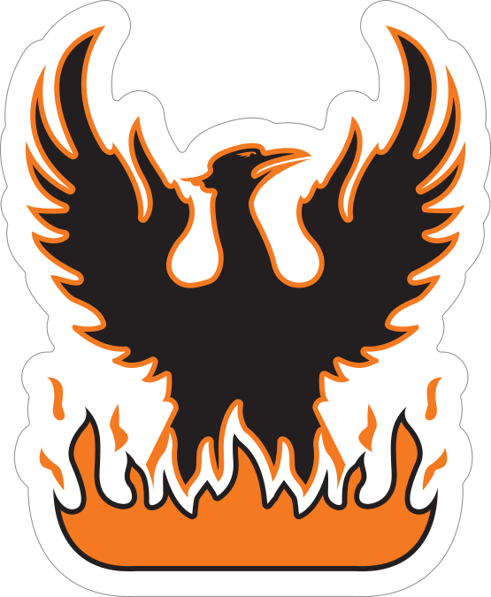 Firebird Mascot Sticker