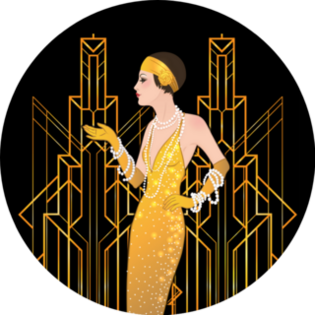 High-Quality 1920's Stickers & Decals - Free Shipping!