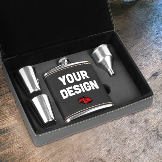 Personalized Custom Flasks | CarStickers