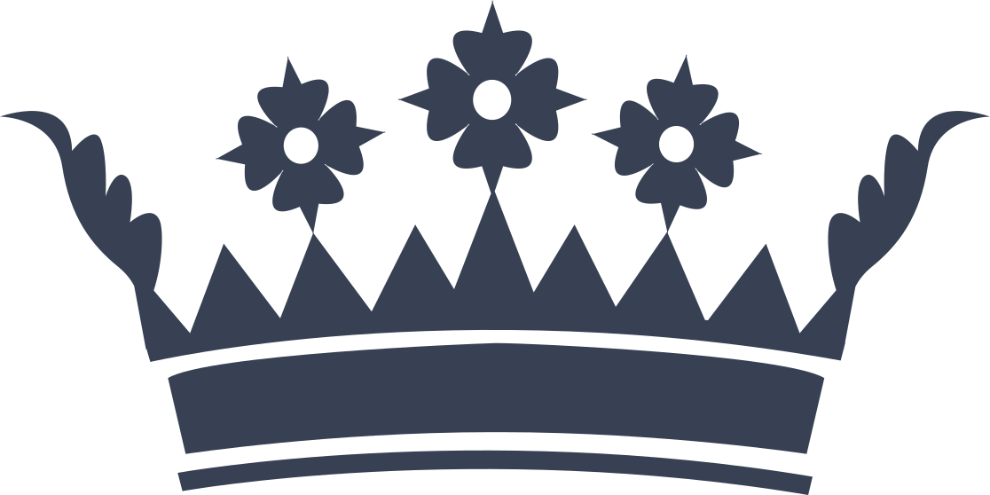 Vibrant, High-Quality Floral Crown Stickers