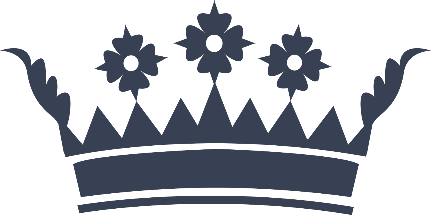 Vibrant, High-Quality Floral Crown Stickers