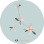 Flower Cancer Zodiac Sign Sticker