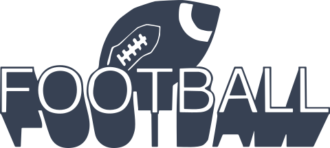 Vibrant, High-Quality Football With Wording Stickers