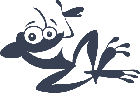 Order Your Frog Toad Chilling Out Sticker Today - Free Shipping!