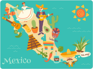 High-Quality Mexico Car Stickers and Decals