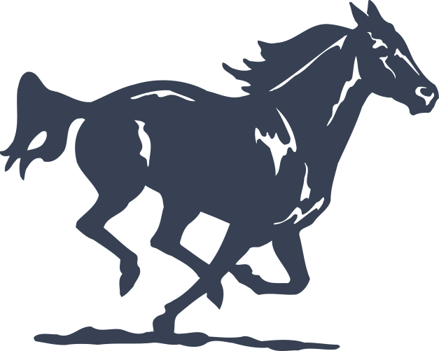 Galloping Horse Sticker - Fast Shipping & No Minimums