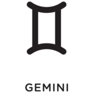 Gemini Simple Line Sticker