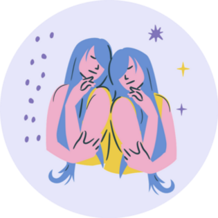 Gemini Zodiac & Astrology Stickers & Car Decals