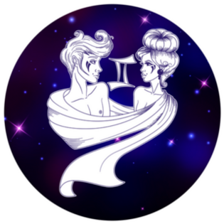 Gemini Zodiac & Astrology Stickers & Car Decals