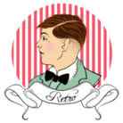 Gentleman Portrait Of 1920s Sticker