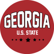 Georgia U.S. State Sticker