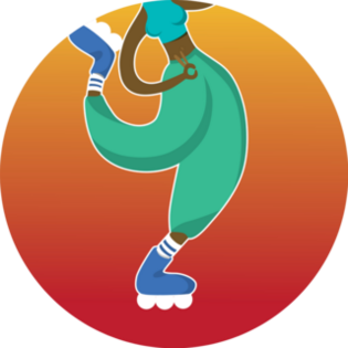 Rollerblading Car Stickers & Decals – Customizable Vinyl Stickers