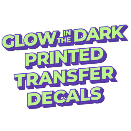 Glow in the Dark Stickers & Decals | Custom Night Visibility