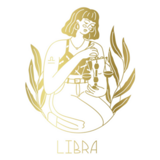 Libra Zodiac & Astrology Stickers & Car Decals
