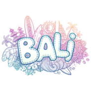 Gradient Bali Indonesia Sticker