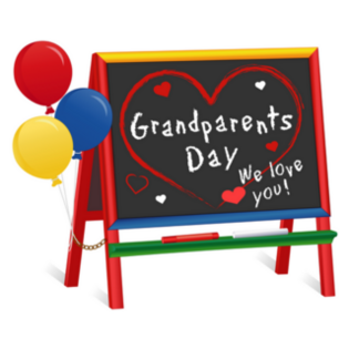 High Quality Stickers Celebrating Grandparent's Day - Free Shipping!