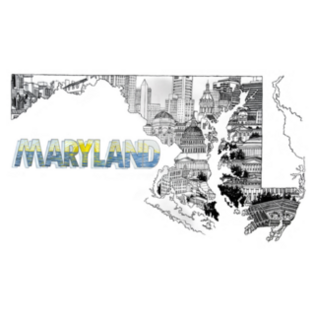 Maryland Car Stickers and Decals