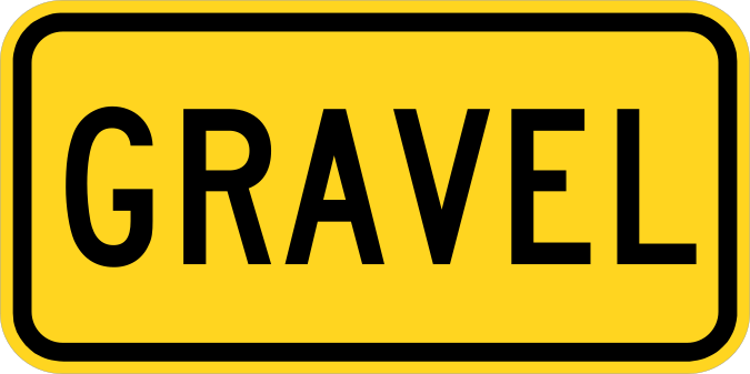 Gravel Sticker