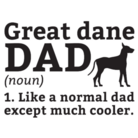 Great Dane Cool Dad Sticker