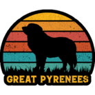 Great Pyrenees Vintage Sticker
