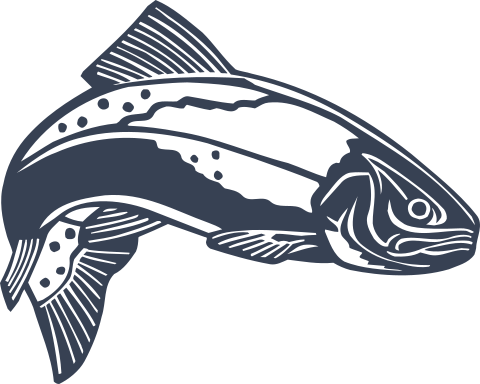 Grumpy Trout Fish Fishing Sticker - 50+ Colors!