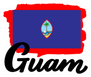 Guam Car Stickers and Decals