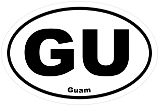 Guam Car Stickers and Decals