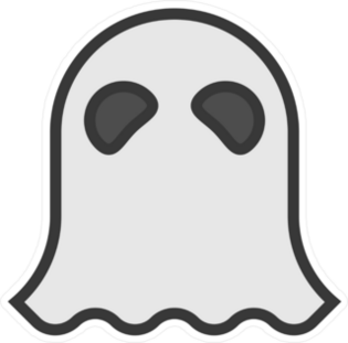 Ghost Stickers - Fun, Cute, and Spooky Cartoon Ghosts