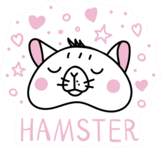 Cute Hamster Decals & Stickers | Car Stickers