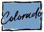 Hand Drawn Colorado State Sticker