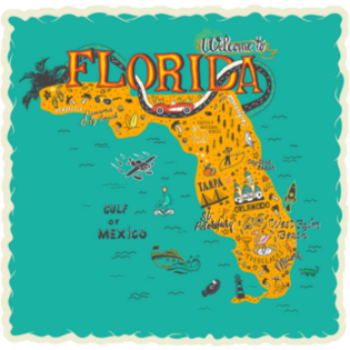Florida Car Stickers and Decals