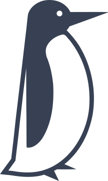 Handsome Penguin Sticker - Fast Shipping & No Minimums