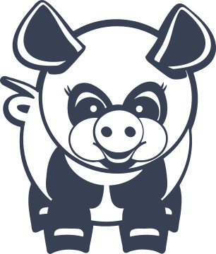 Order Your Happy Pig Sticker Today - Free Shipping!