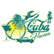 Havana Cuba Art Sticker