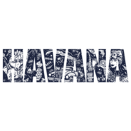 Havana Cuban Lettering Sticker