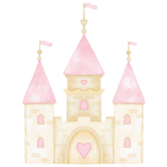 Heart Castle Sticker