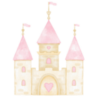 Heart Castle Sticker