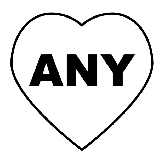 Heart Sticker With Border