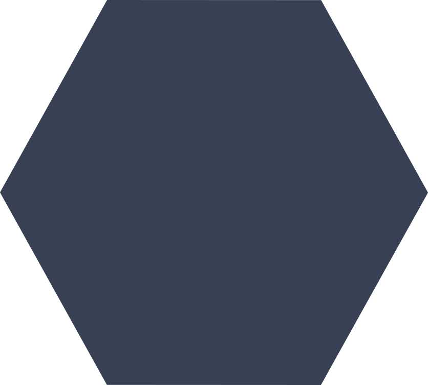 Hexagon Shape Sticker - 50+ Colors!