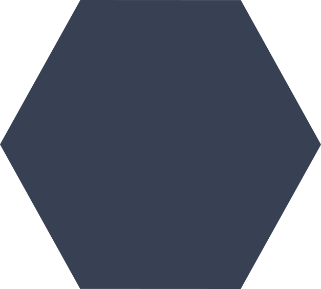 Hexagon Shape Sticker - 50+ Colors!