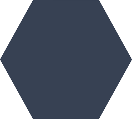 Hexagon Shape Sticker - 50+ Colors!