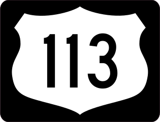 Highway Number Signs with Black Border Car Stickers