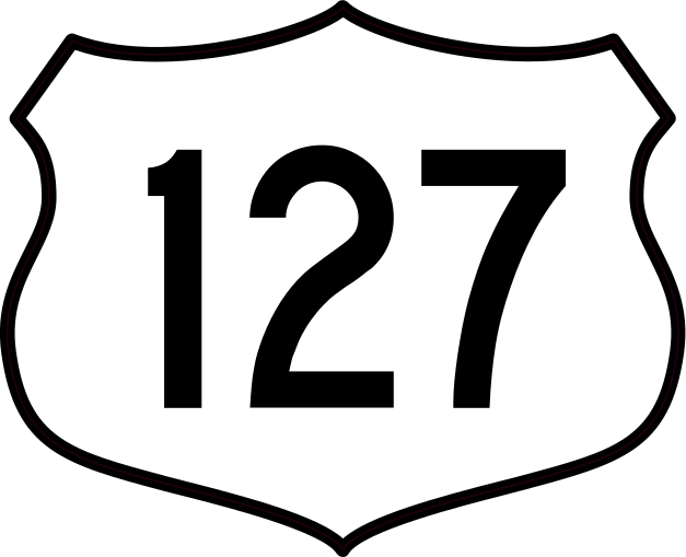 Order Your Highway 127 Sign Sticker Today - Free Shipping!